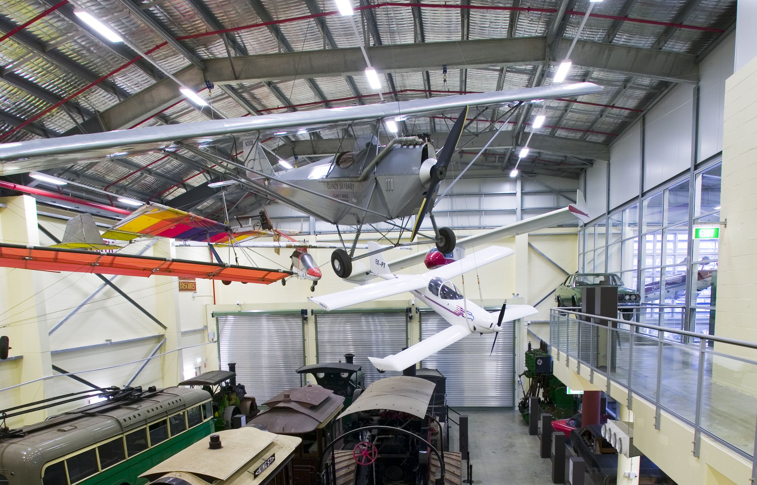 Reproduction of 1931 Clancy Skybaby aircraft – POWERHOUSE VOLUNTEERS